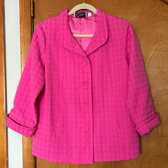 Linea by Louis Dell'Olio | Jackets & Coats | Hot Pink Dress Jacket ...